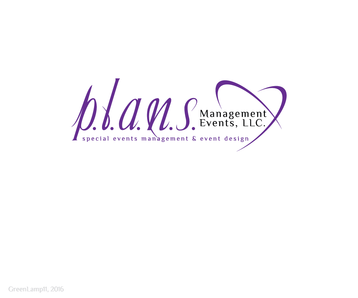 Bold, Serious, Event Planning Logo Design for PLANS Management Events ...