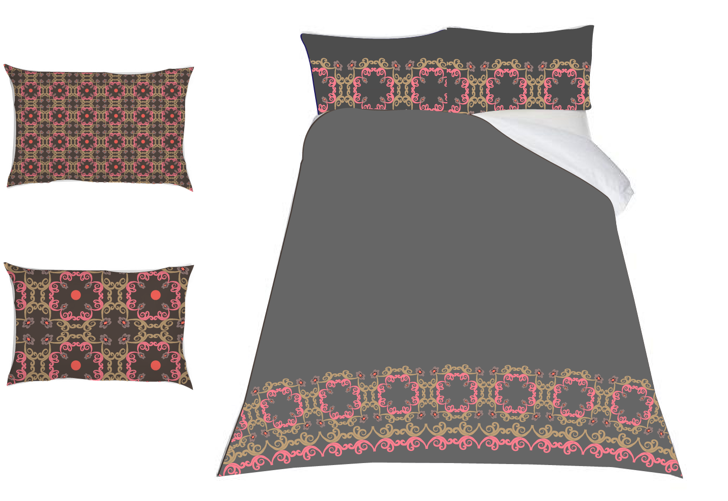 Feminine, Elegant, Textile Graphic Design for a Company by ash | Design ...