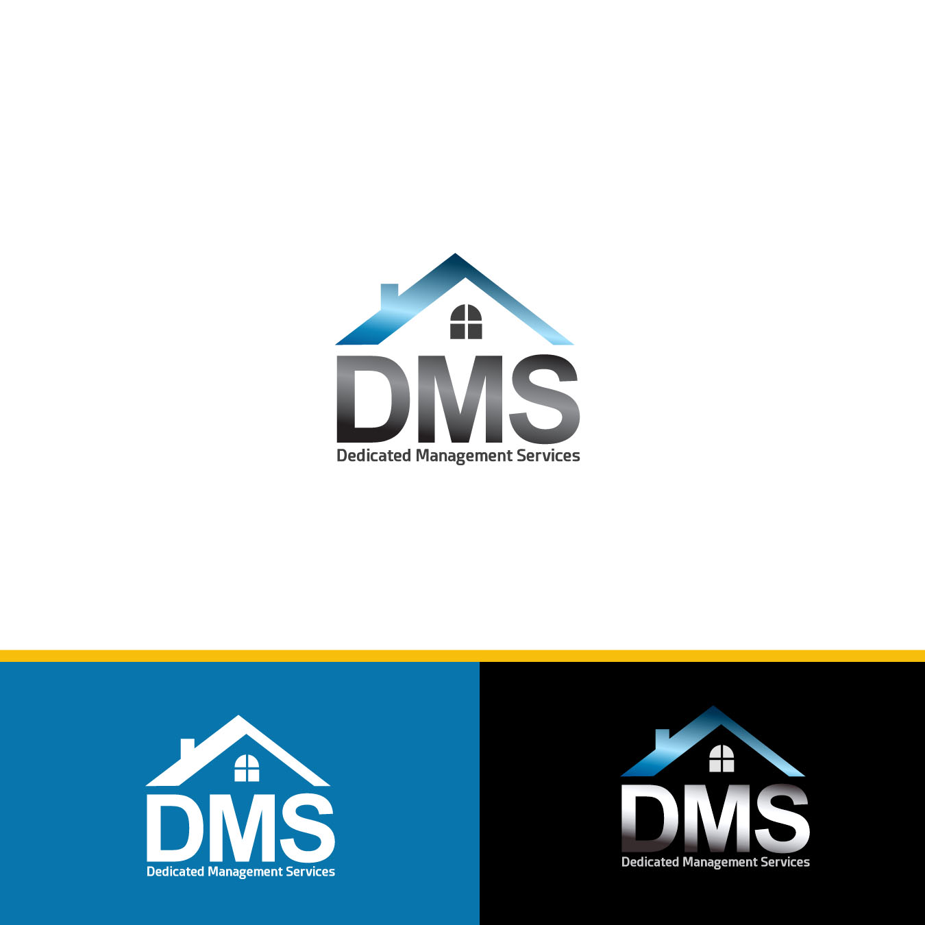 Modern, Colorful, Property Management Logo Design for DMS - Dedicated ...