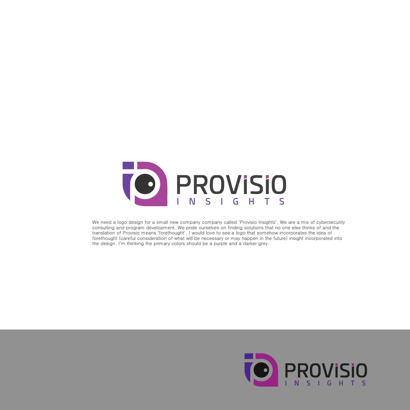 Modern, Professional, Information Technology Logo Design for Provisio ...