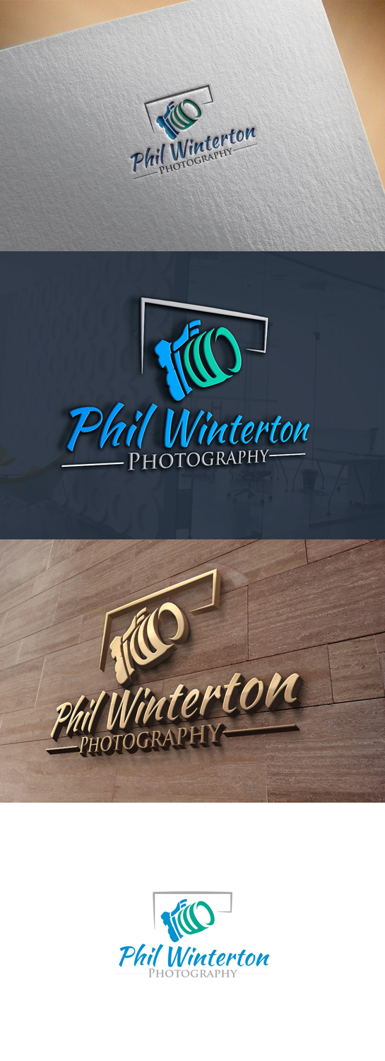 Modern, Bold, Landscape Logo Design for Phil Winterton Photography by ...