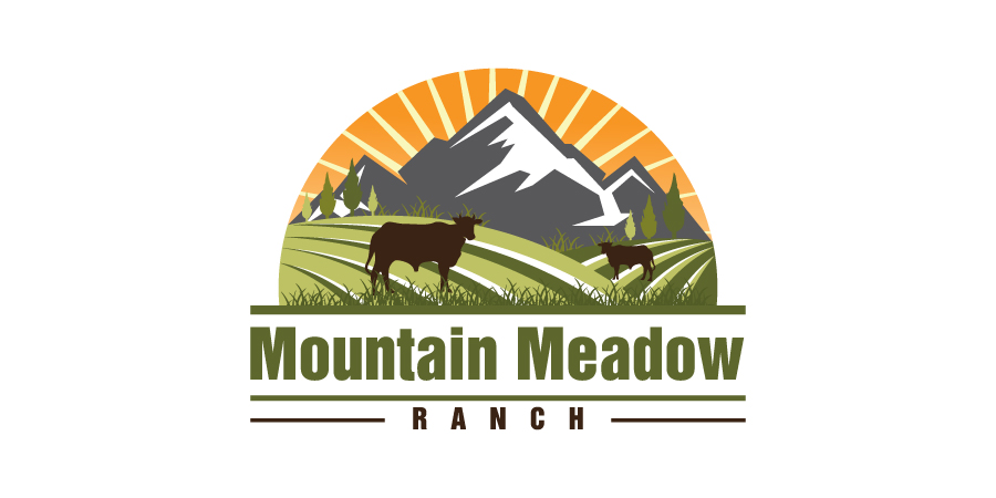 Modern, Personable, Ranch Logo Design for Mountain Meadow Ranch (if ...