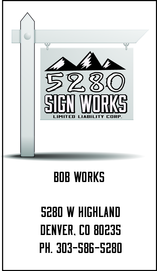 Modern, Masculine, Real Estate Logo Design for 5280 Sign Works LLC by ...
