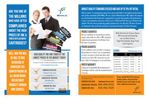 Ink & Toner Sales Flyer | 10 Flyer Designs for a business in United States