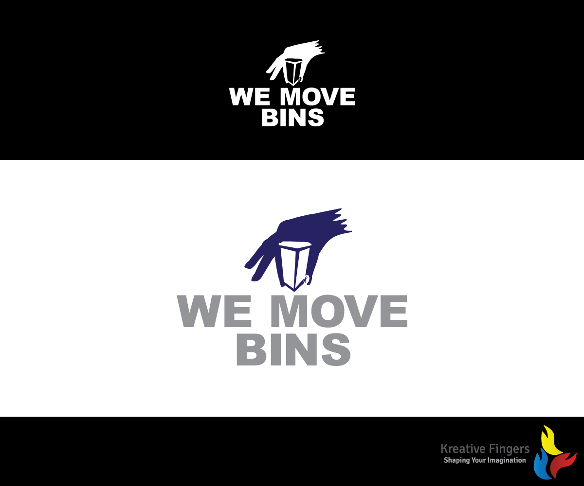 Colorful, Professional, Waste Management Logo Design for We Move Bins ...