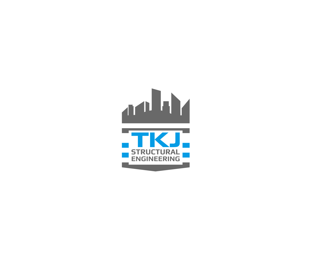 Professional, Serious, Civil Engineer Logo Design for TKJ Structural ...