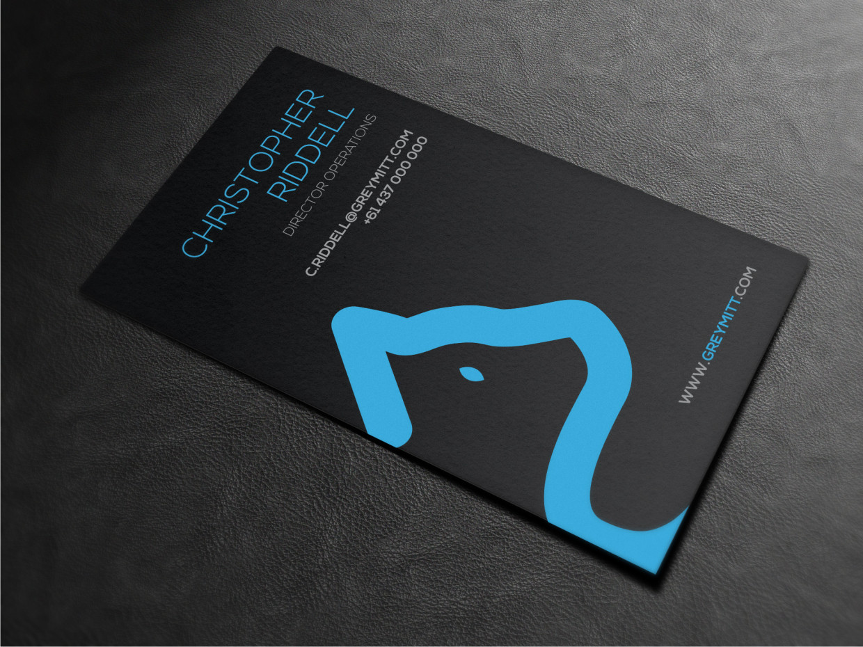 Upmarket, Bold, Media Business Card Design for a Company by Atvento ...