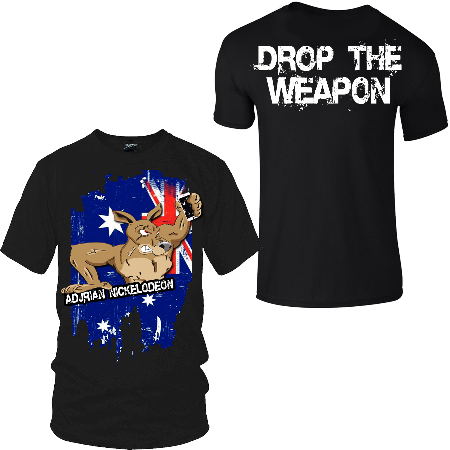 Bold, Masculine T-shirt Design for AdjrianNickelodeon by Satria Adi Lesmana | Design #20277511