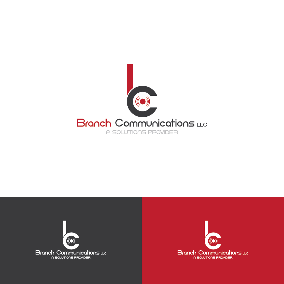 Modern, Bold, Wireless Communication Logo Design for Branch ...