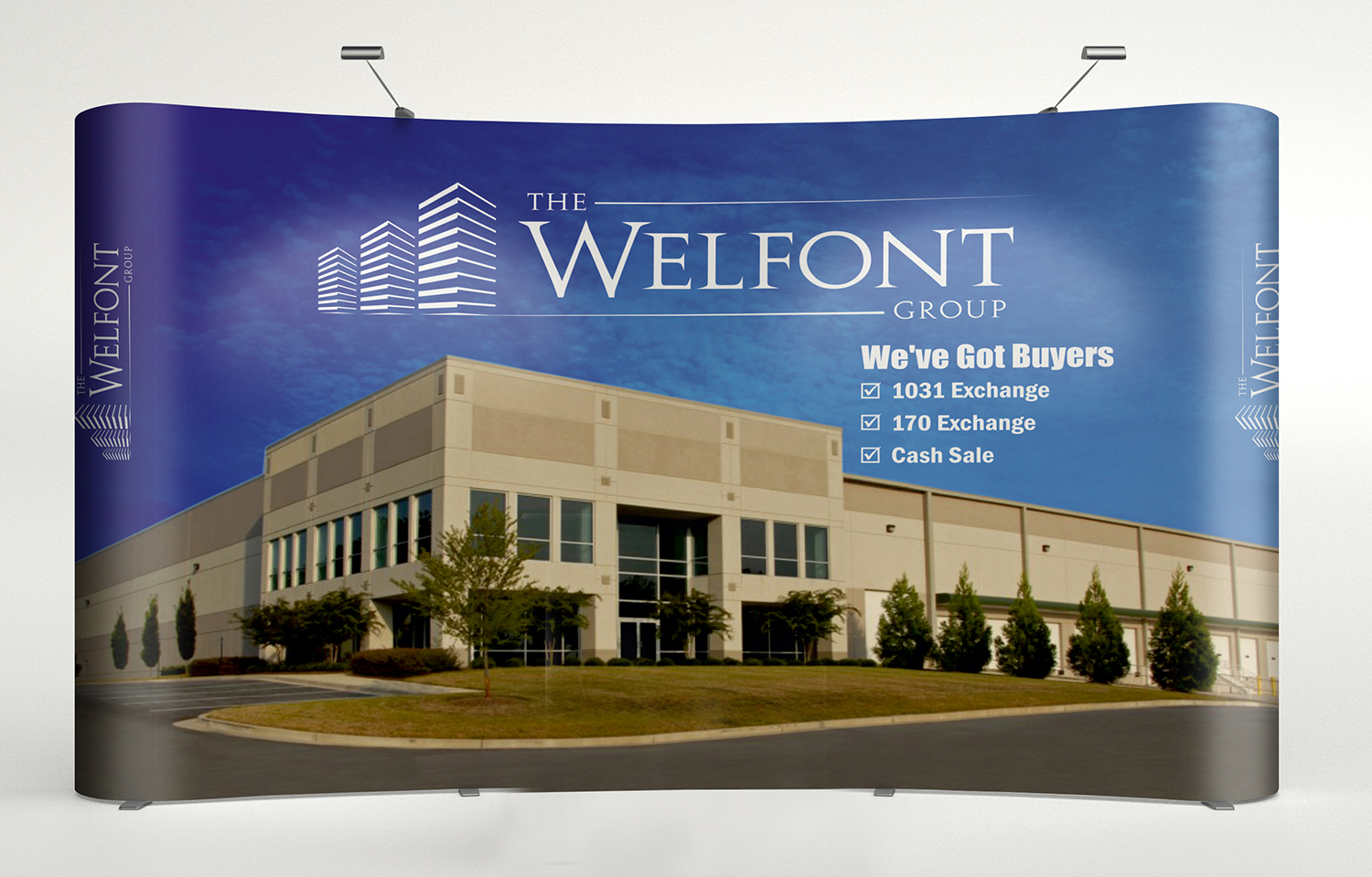 Bold, Serious, Real Estate Trade Show Booth Design for The Welfont ...