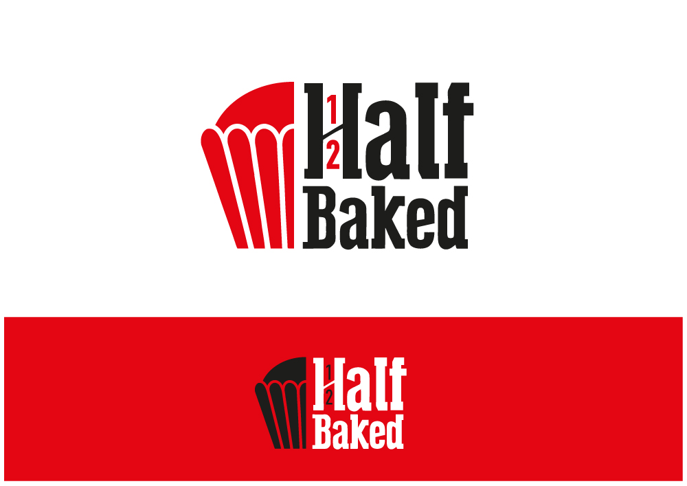 Bold, Modern, Food Store Logo Design for Half Baked by Nigel B | Design ...