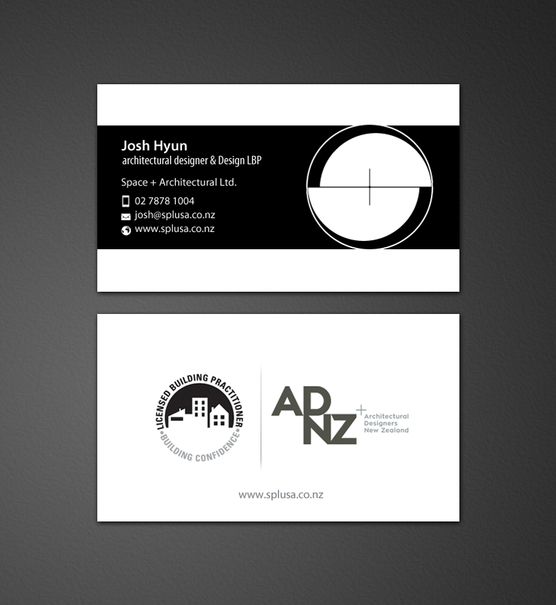 Professional, Upmarket, Architecture Business Card Design for space ...