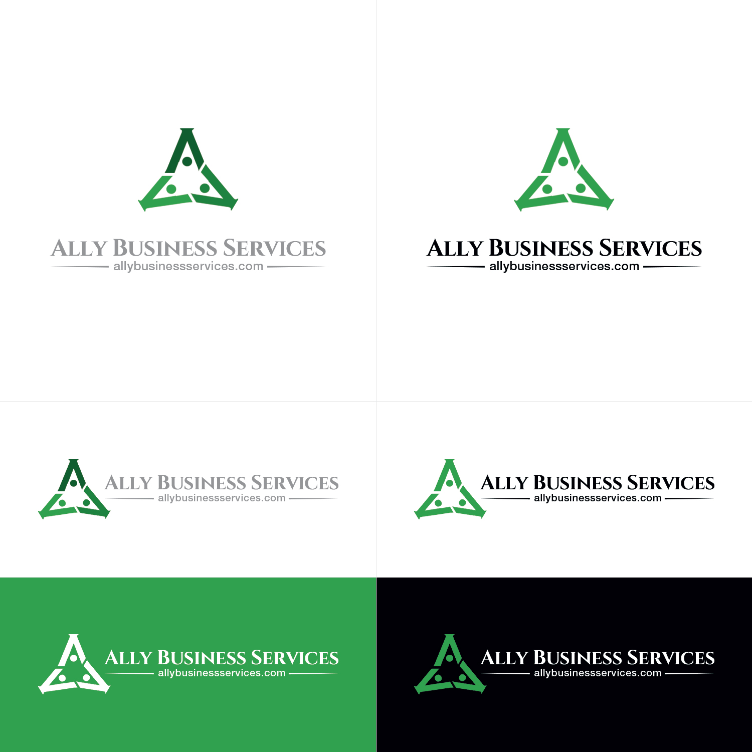 Business Logo Design for Ally Business Services by MIND | Design #11975485