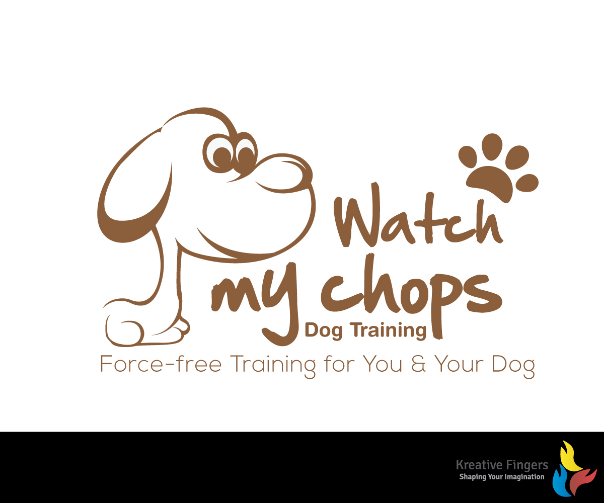 Modern, Feminine, Dog Training Logo Design for Watch my Chops Dog ...
