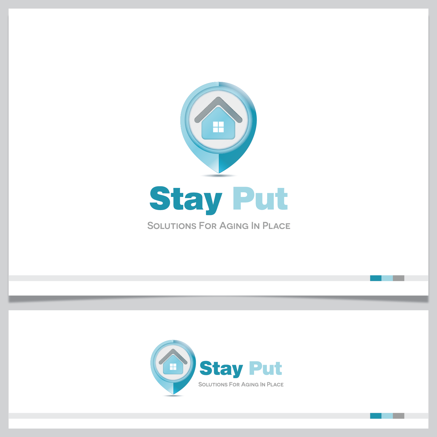 Modern, Bold, Home Improvement Logo Design for Stay Put or Stay Put ...