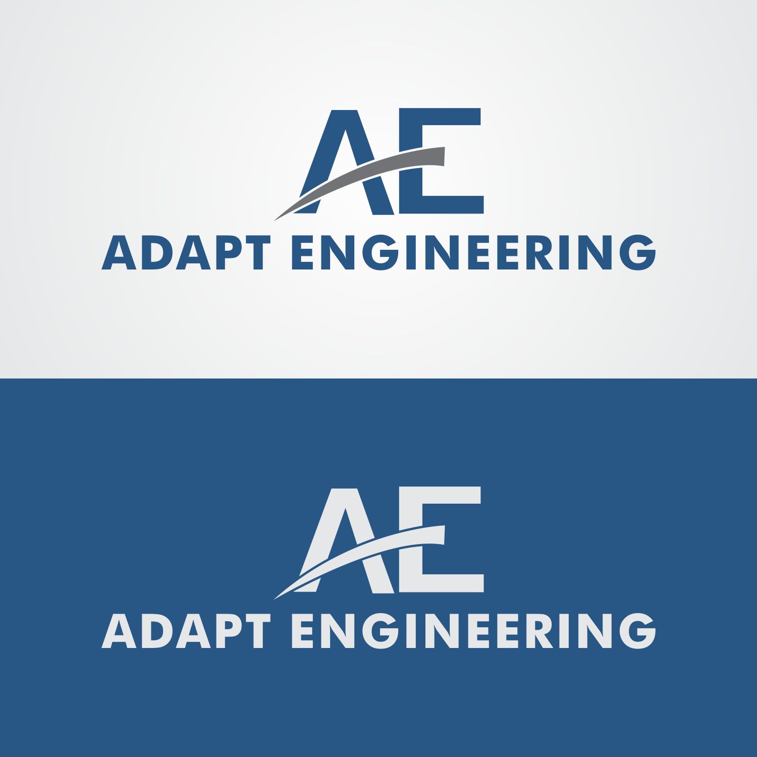 Bold, Serious, Engineering Logo Design for Adapt Engineering or "AE ...