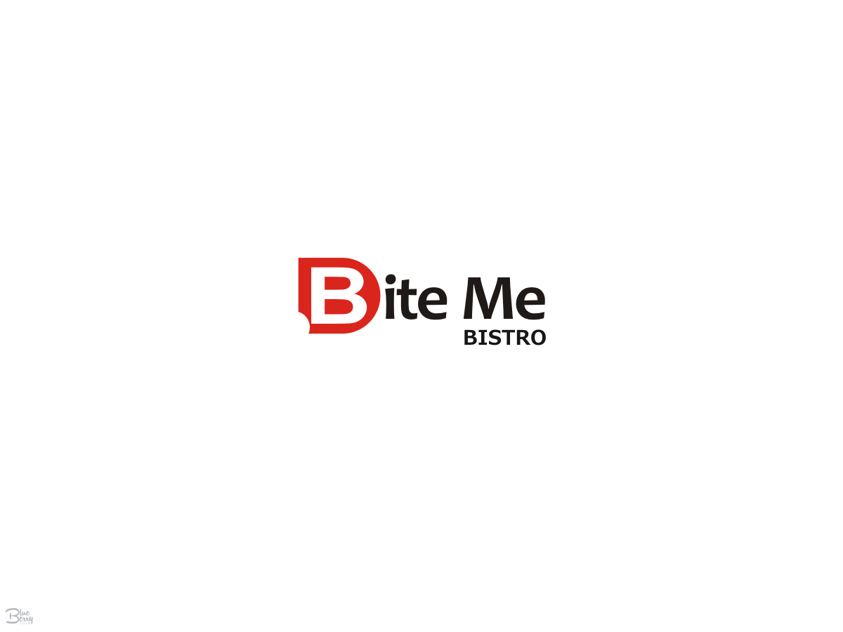 Logo Design for Bite Me bistro by Blueberry | Design #12144167