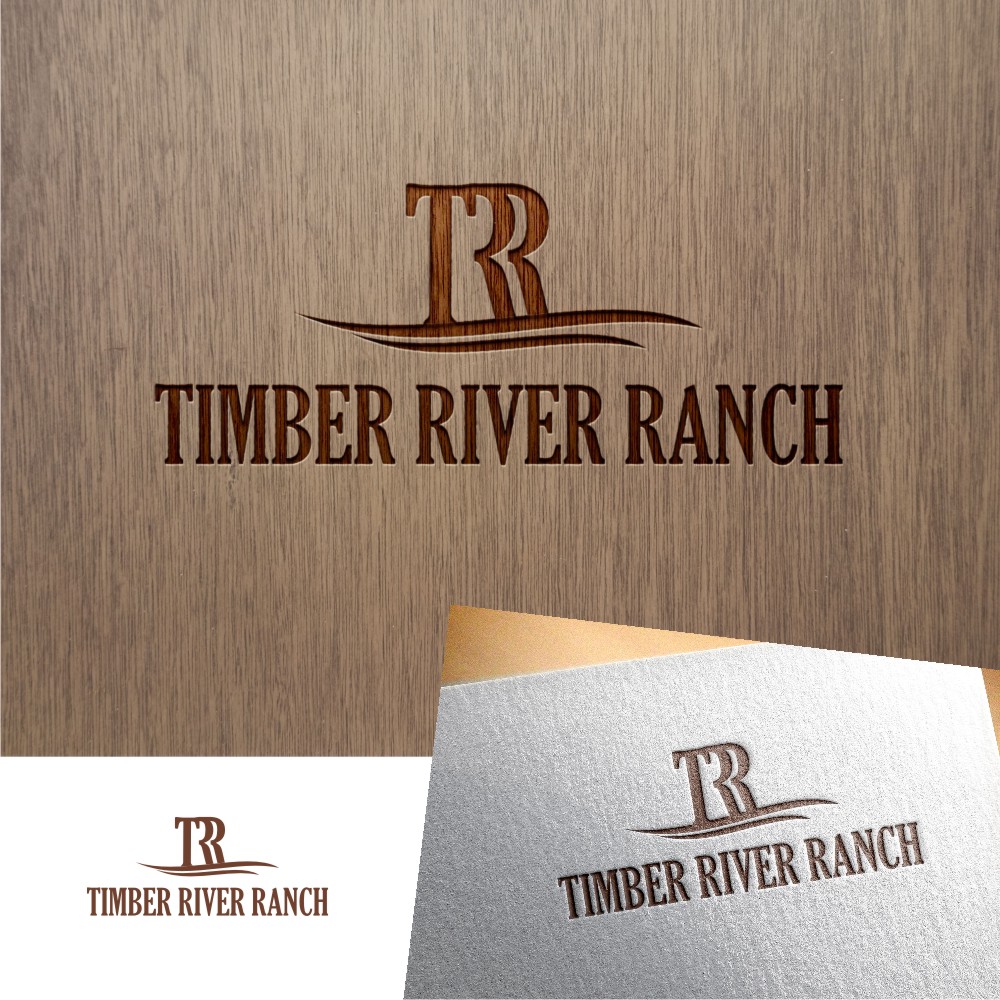 Upmarket, Masculine, Ranch Logo Design for TRR and Timber River Ranch ...