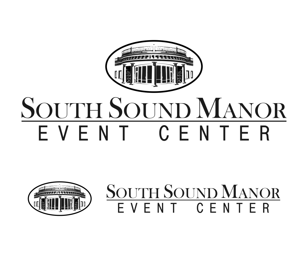 Elegant, Upmarket, Events Logo Design for South Sound Manor Event ...