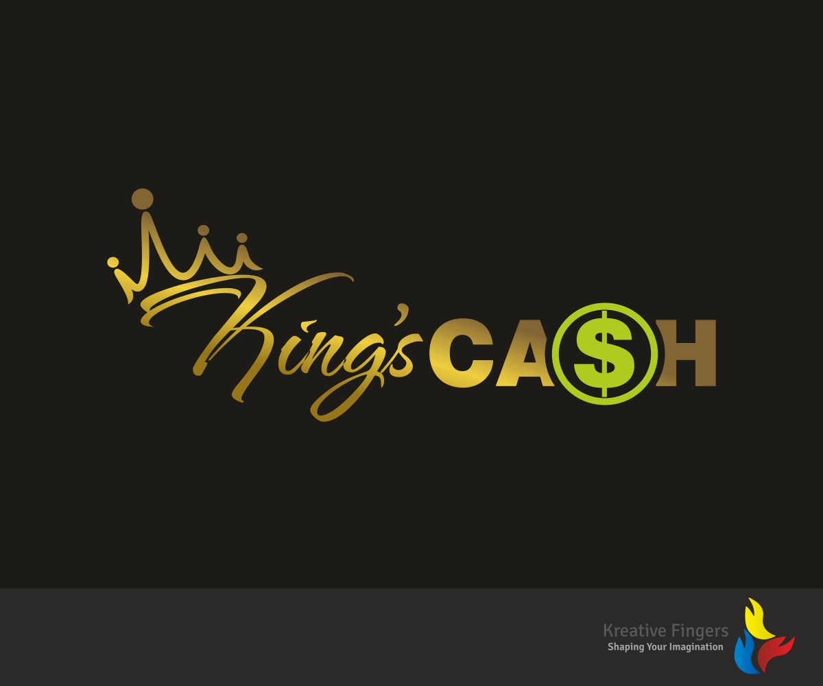 Elegant, Playful, Cash Logo Design for King's Cash by Kreative Fingers ...