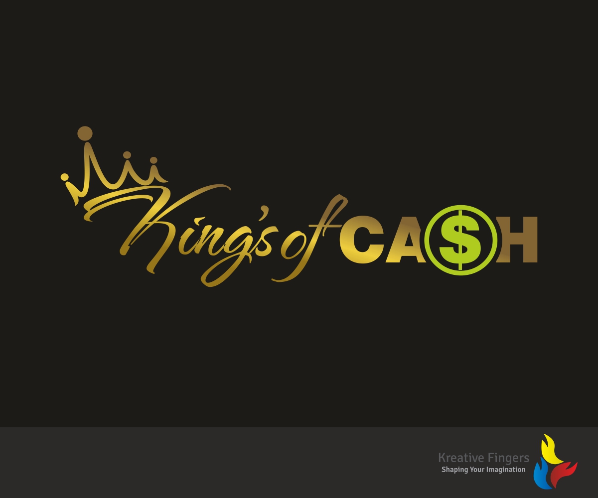 Elegant, Playful, Cash Logo Design for King's Cash by Kreative Fingers ...