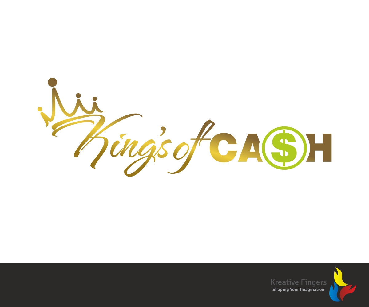 Elegant, Playful, Cash Logo Design for King's Cash by Kreative Fingers ...