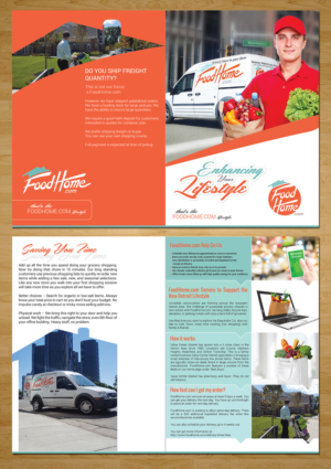 Delivery Service Brochures | 25 Custom Delivery Service Brochure Designs
