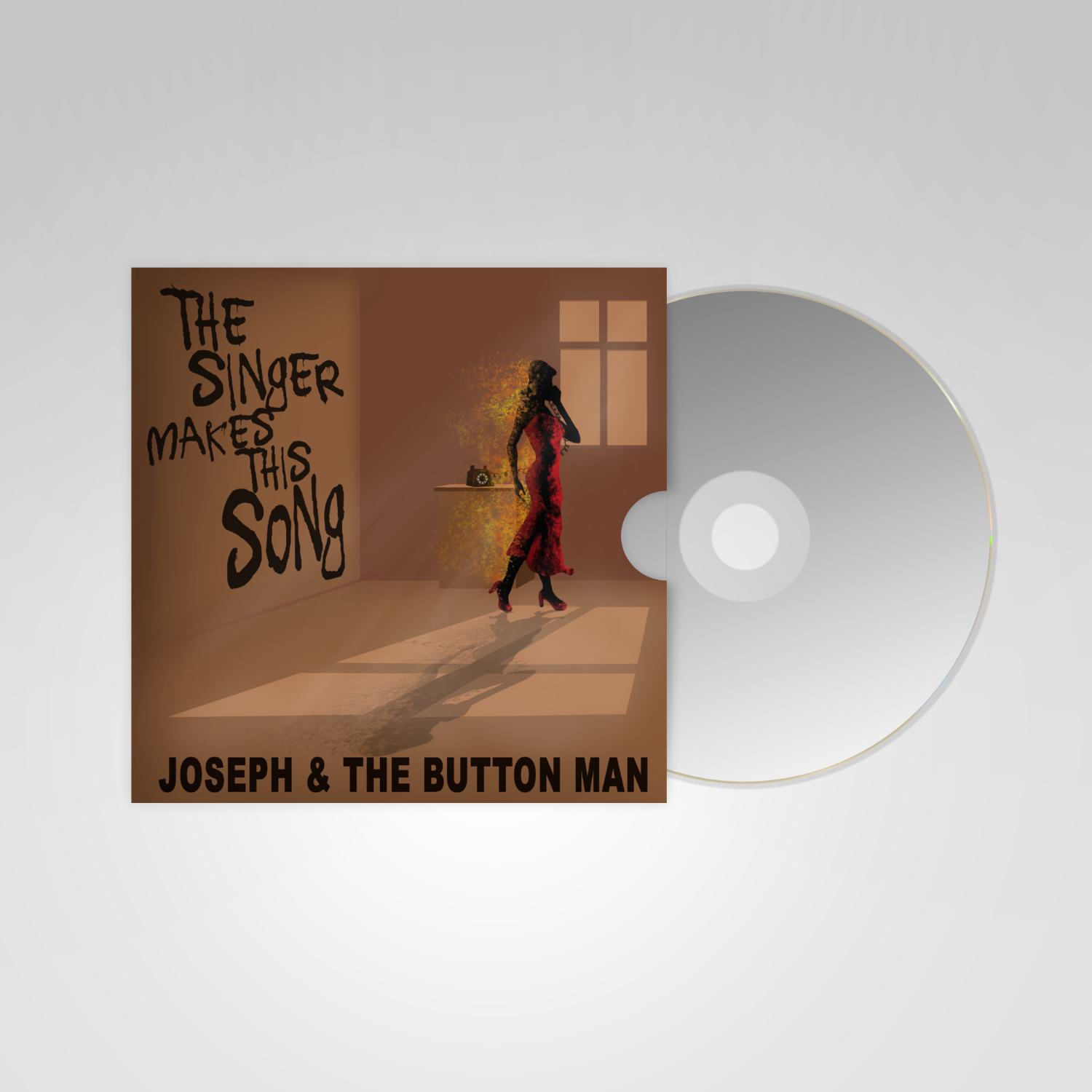 Bold, Serious, Singer CD Cover Design for a Company by McLellanArt ...
