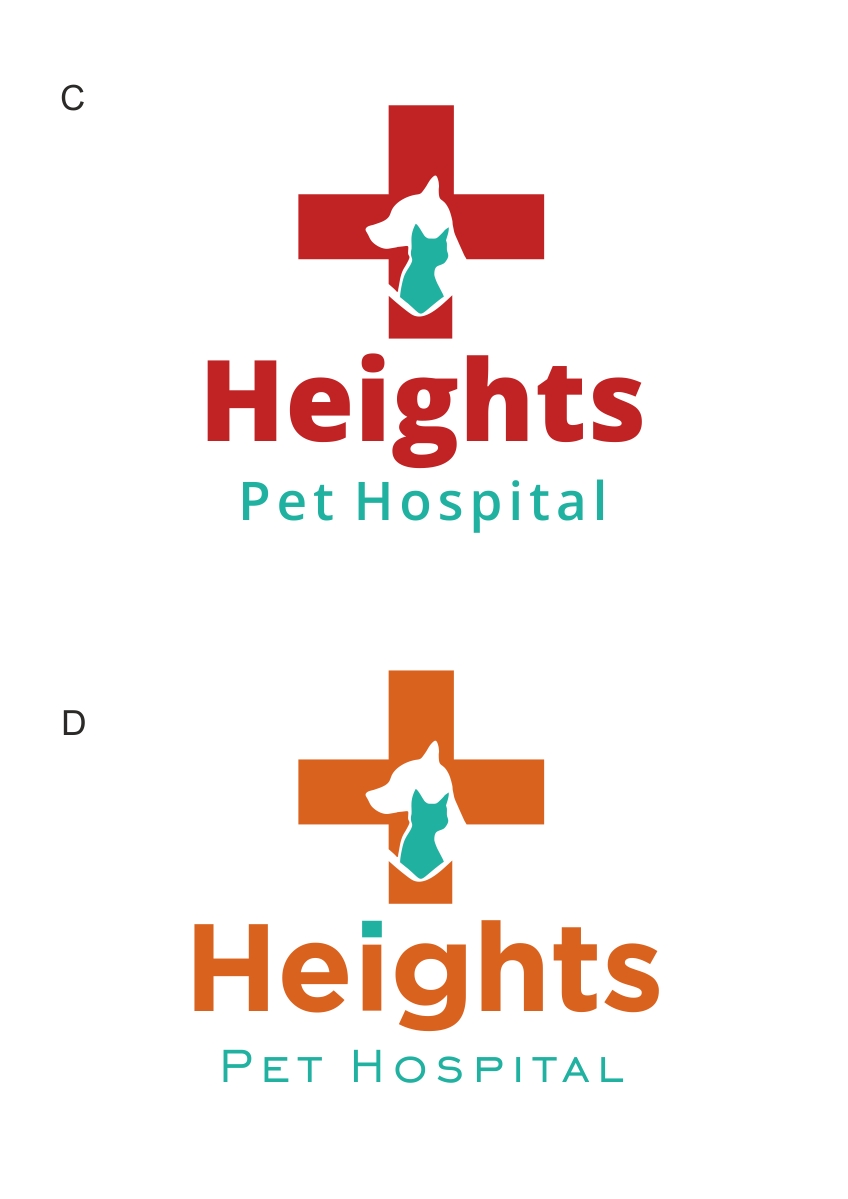 Upmarket, Elegant, Veterinary Logo Design for Heights Pet Hospital by ...