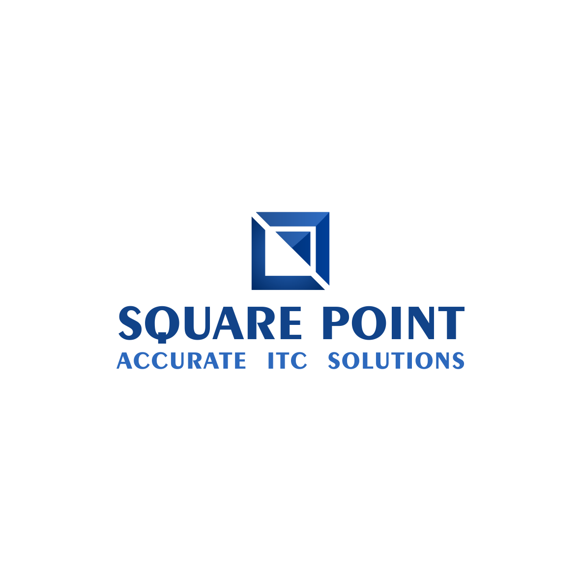 Serious, Modern, Business Service Logo Design for Square Point Accurate ...