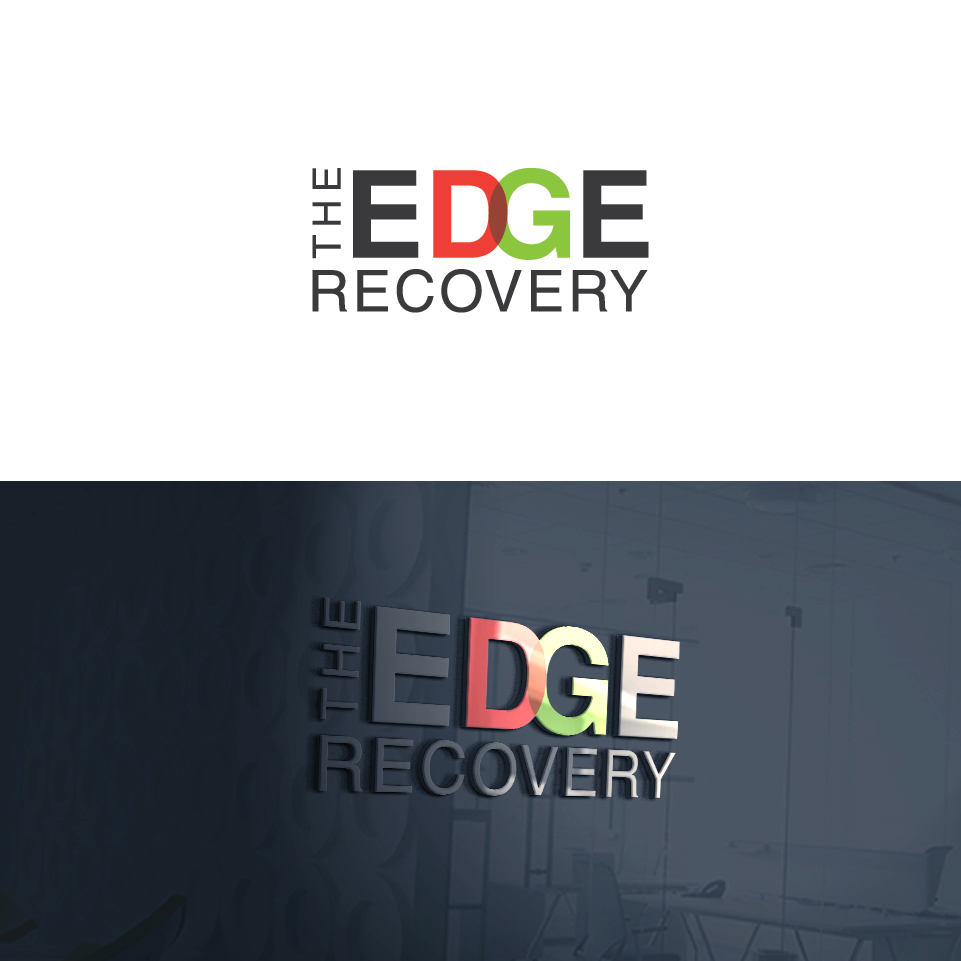Bold, Serious, Drug Logo Design for The Edge Recovery by creativevis ...