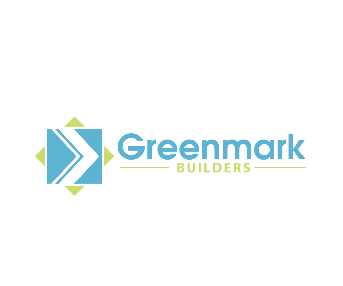 Modern, Bold, Home Builder Logo Design for Greenmark Builders by Jay ...