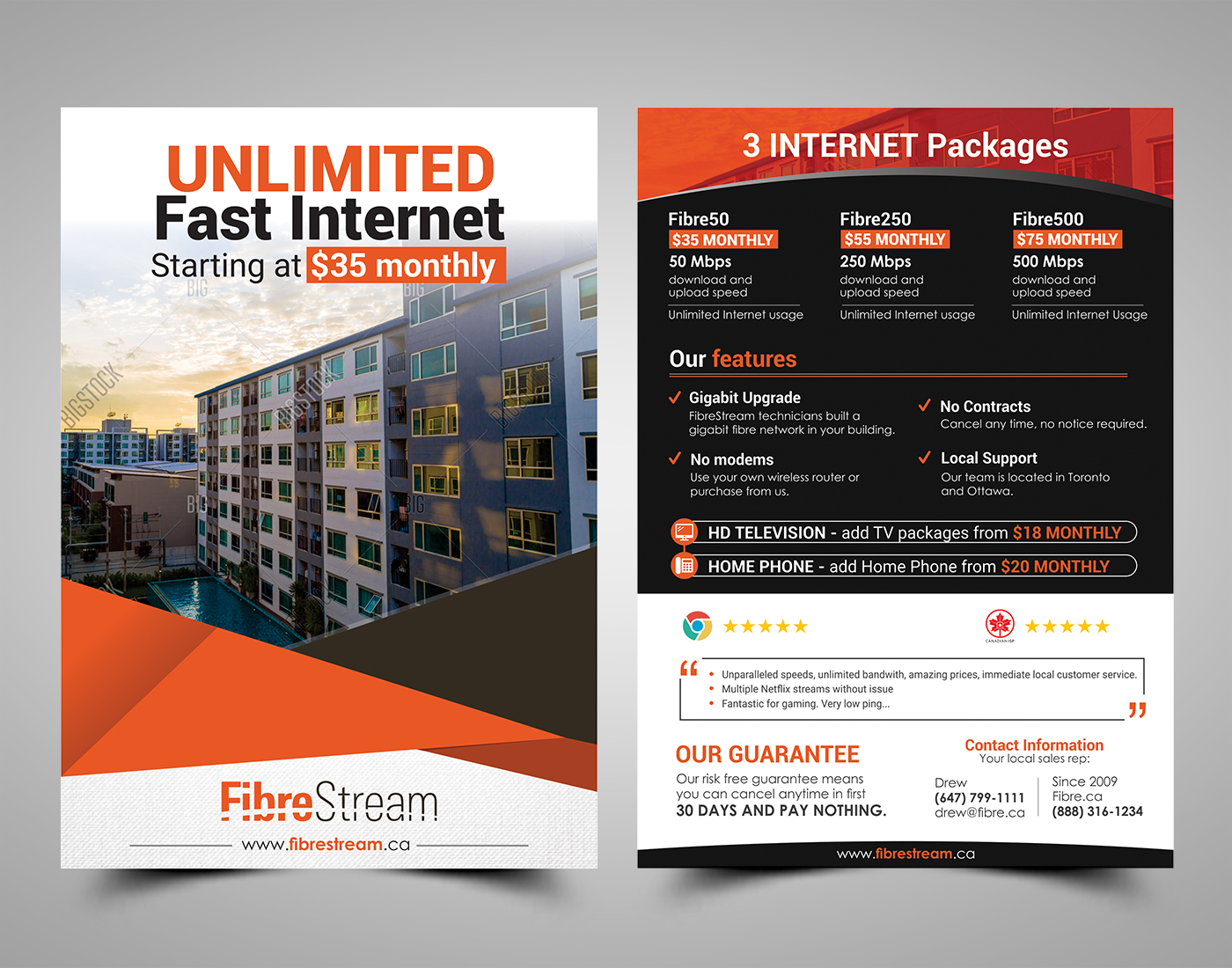 Bold, Playful, Telecommunications Flyer Design for a Company by ESolz ...