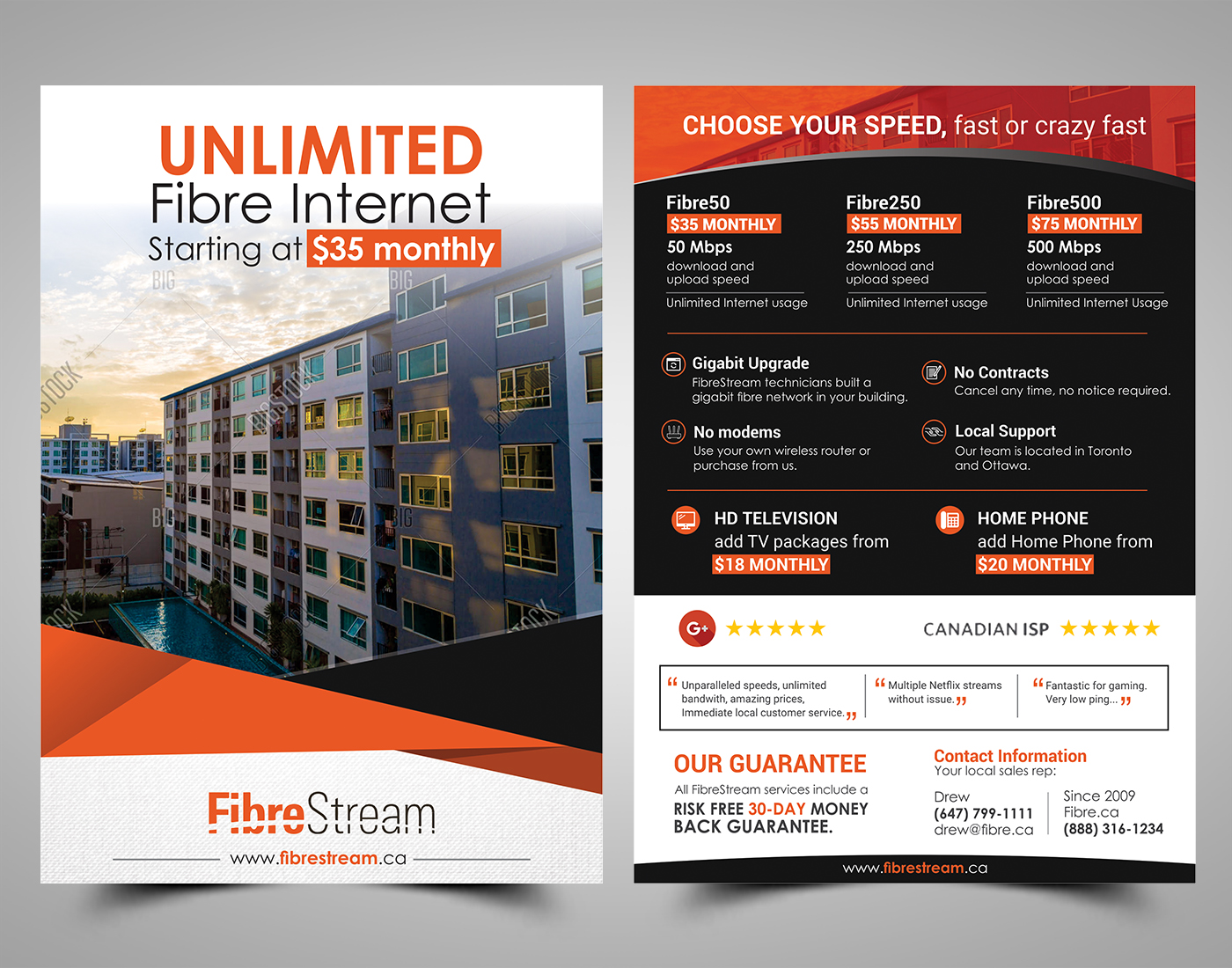 Bold, Playful, Telecommunications Flyer Design for a Company by ESolz ...