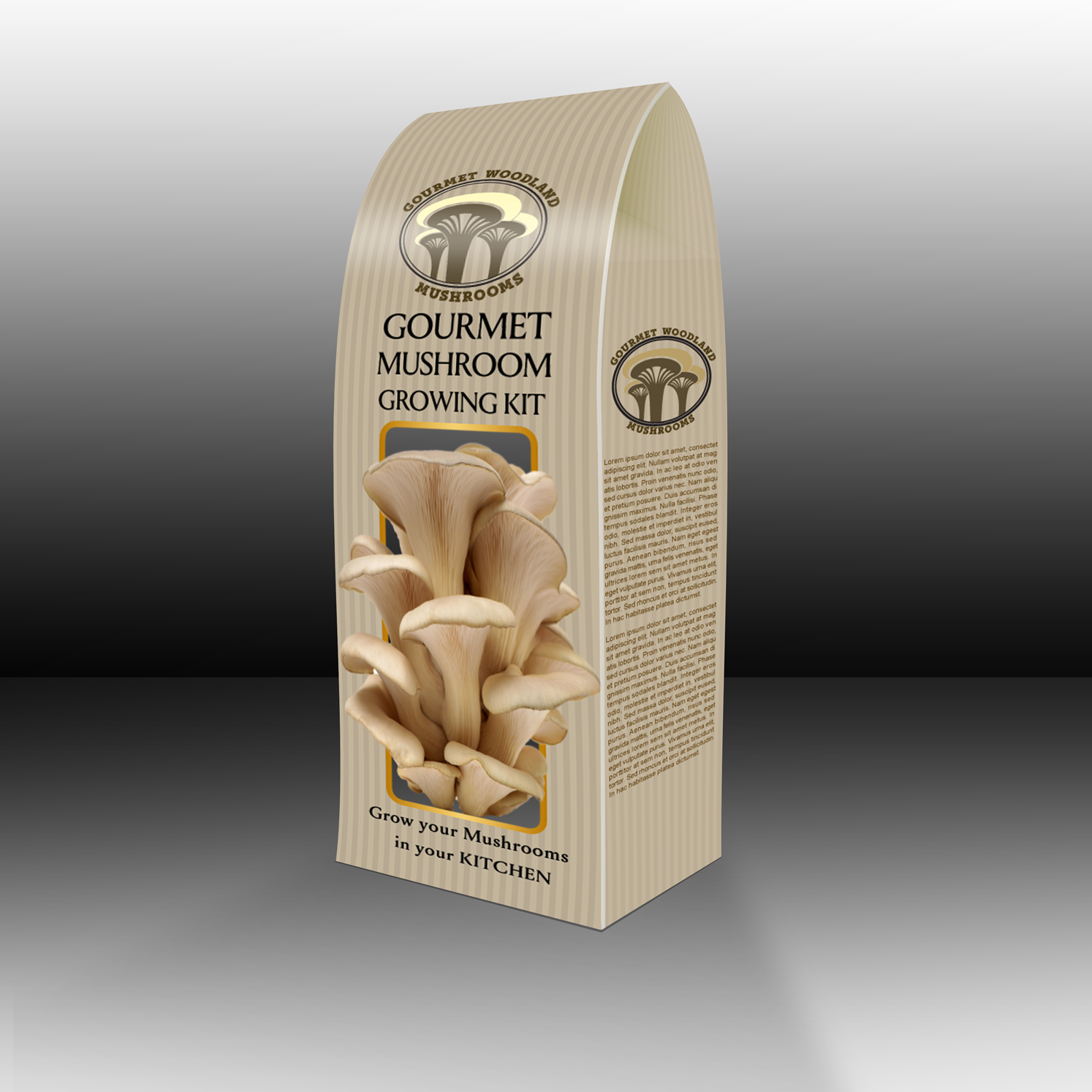 Elegant, Modern, Agriculture Packaging Design for Gourmet Woodland ...