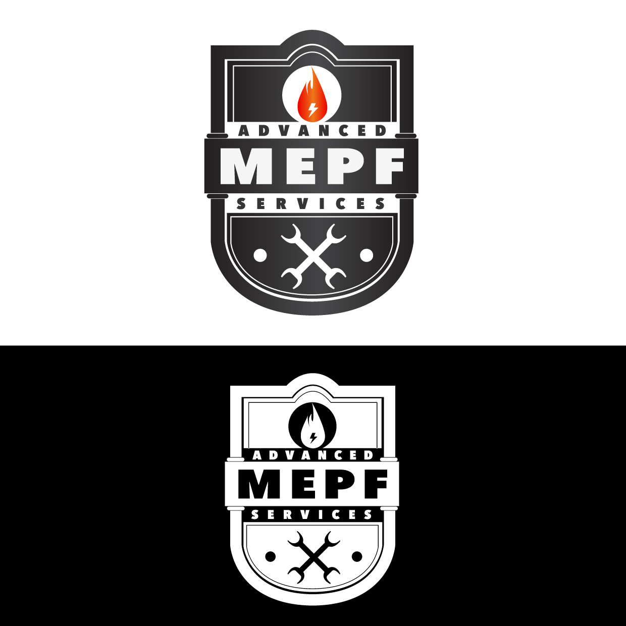 Serious, Upmarket, Construction Logo Design for Advanced MEPF Services ...