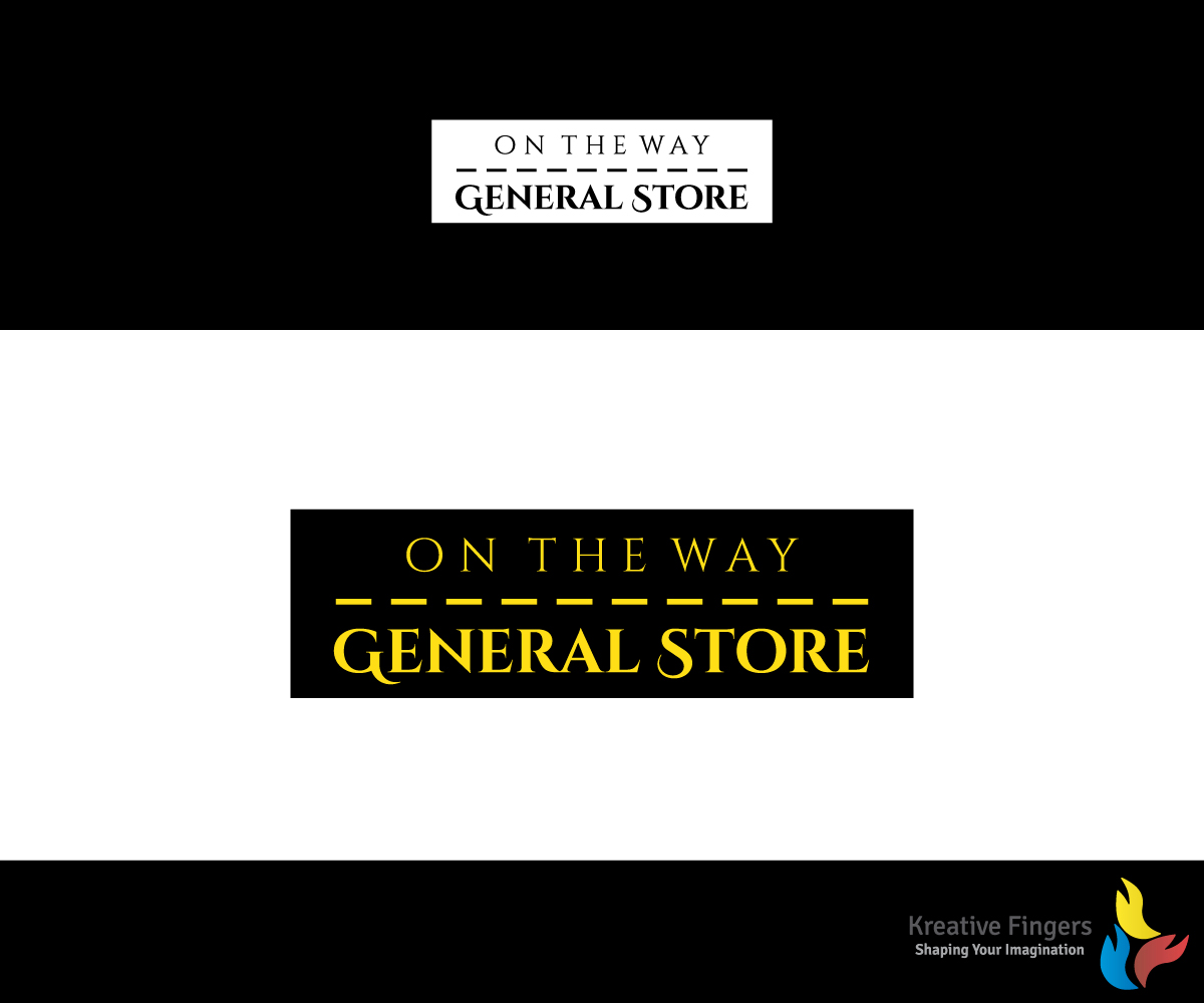 Bold, Playful, Convenience Store Logo Design for ON THE WAY GENERAL ...