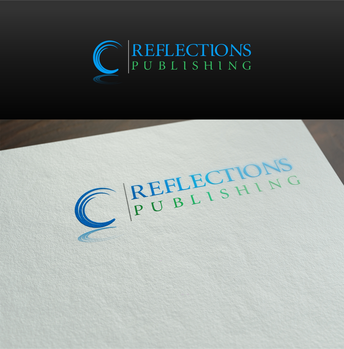 Personable, Upmarket, Book Publisher Logo Design for Reflections ...