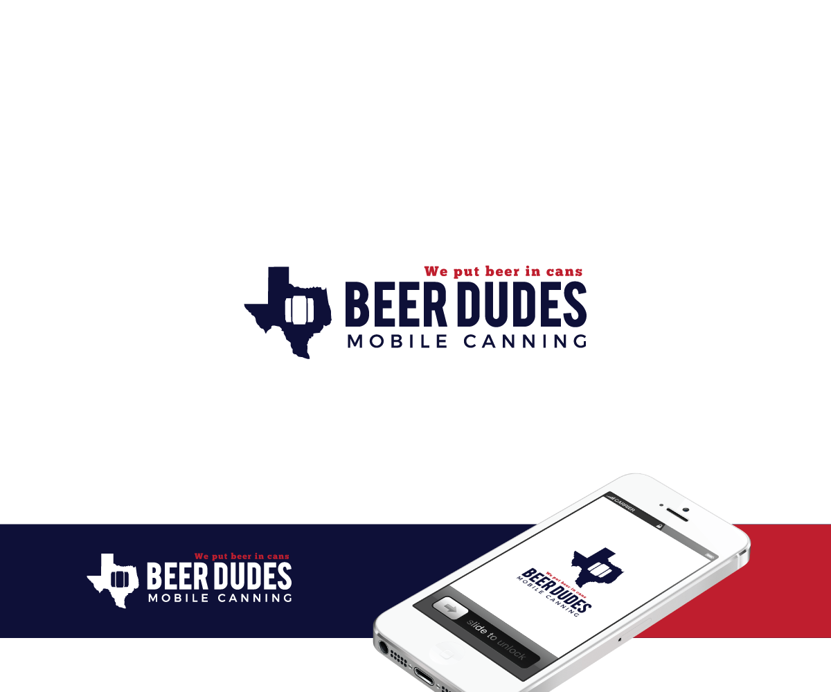 Masculine, Elegant, It Company Logo Design for Beer Dudes Mobile Canning by Luc1ano | Design ...