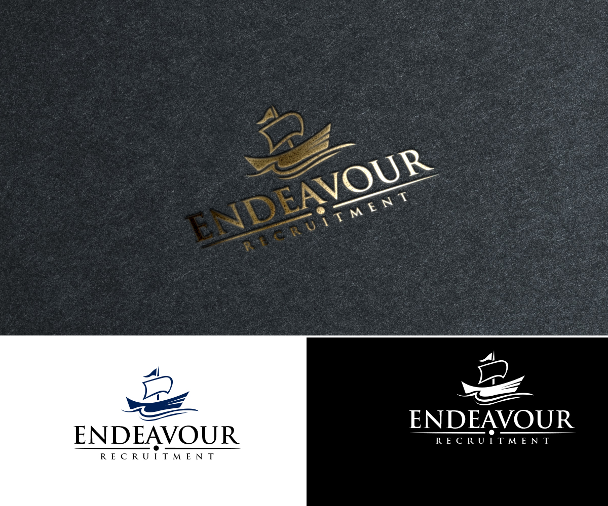 Bold, Modern, Construction Logo Design for Endeavour Recruitment or just Endeavour by ...