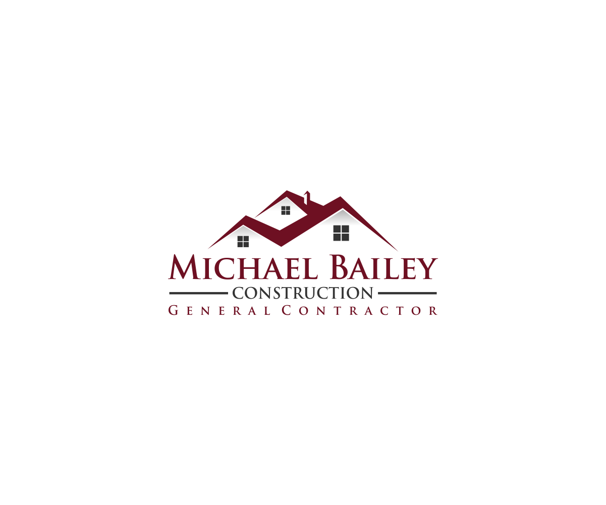 Bold, Serious, Construction Company Logo Design for Michael Bailey Construction or MBC and ...