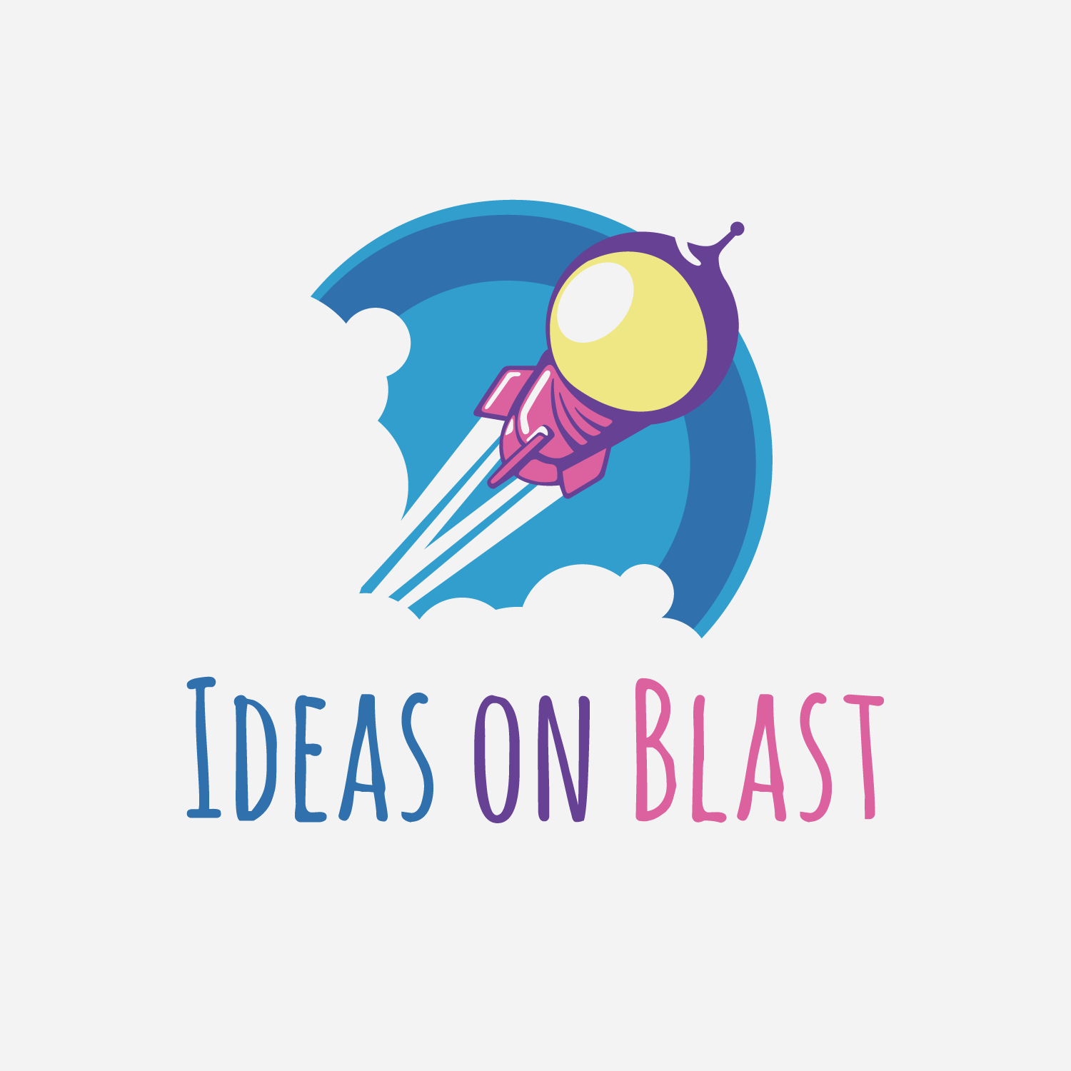 Colorful, Playful, Business Service Logo Design for Ideas on Blast by ...