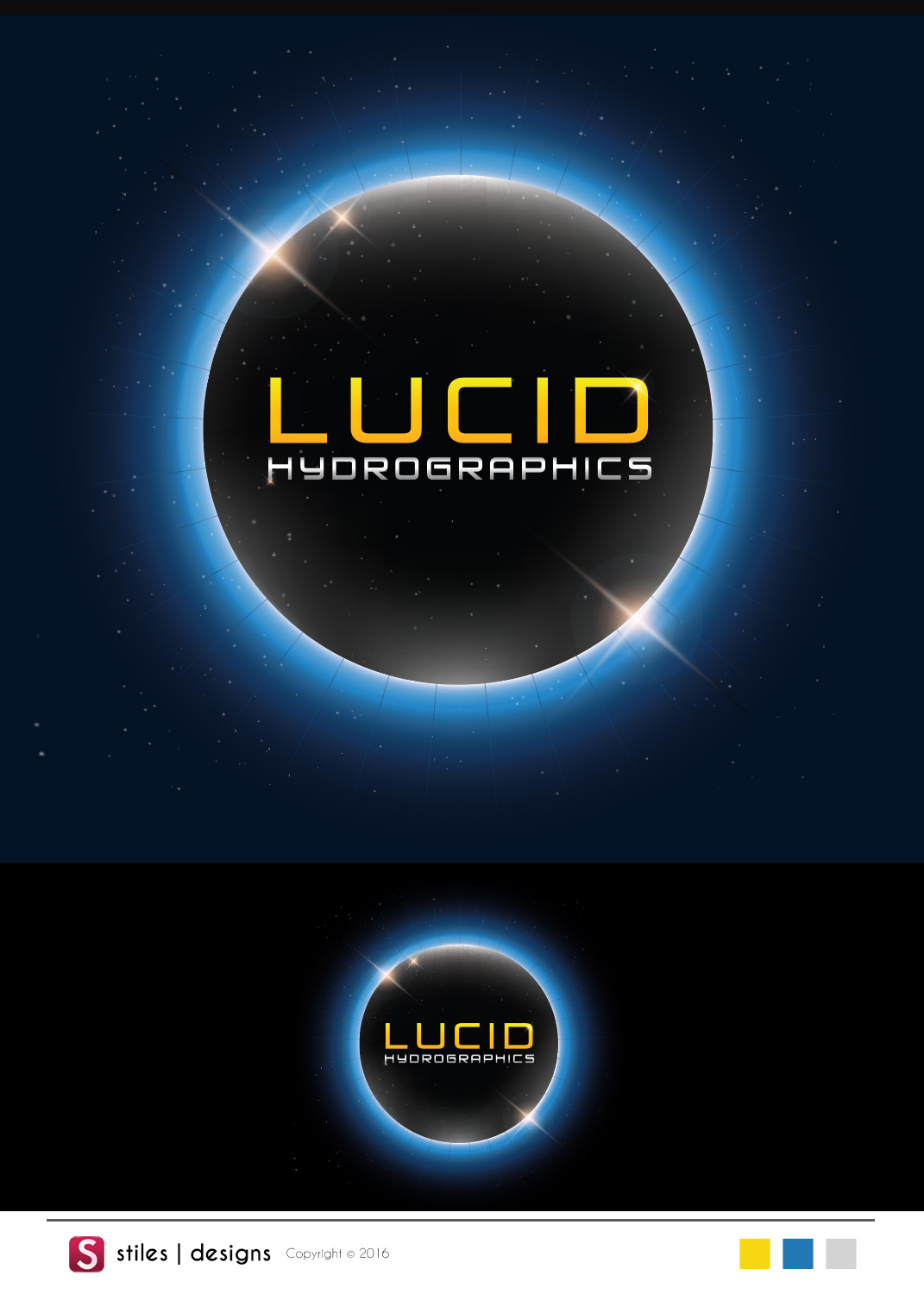 Serious, Modern, Business Logo Design for Lucid Hydrographics by ...