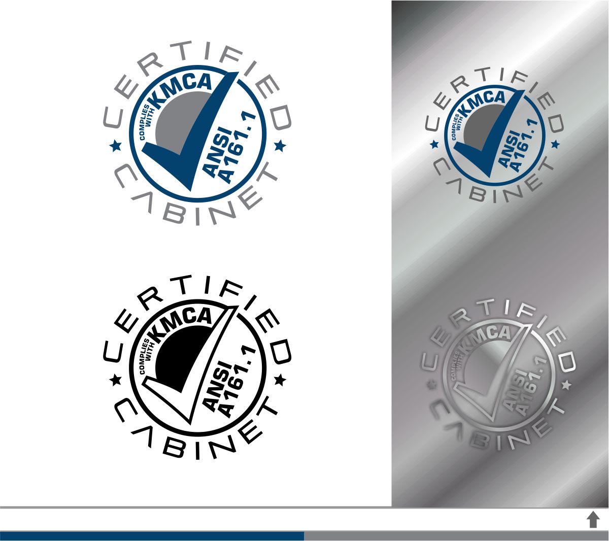Modern, Professional, Kitchen Logo Design for Certified Cabinet ...
