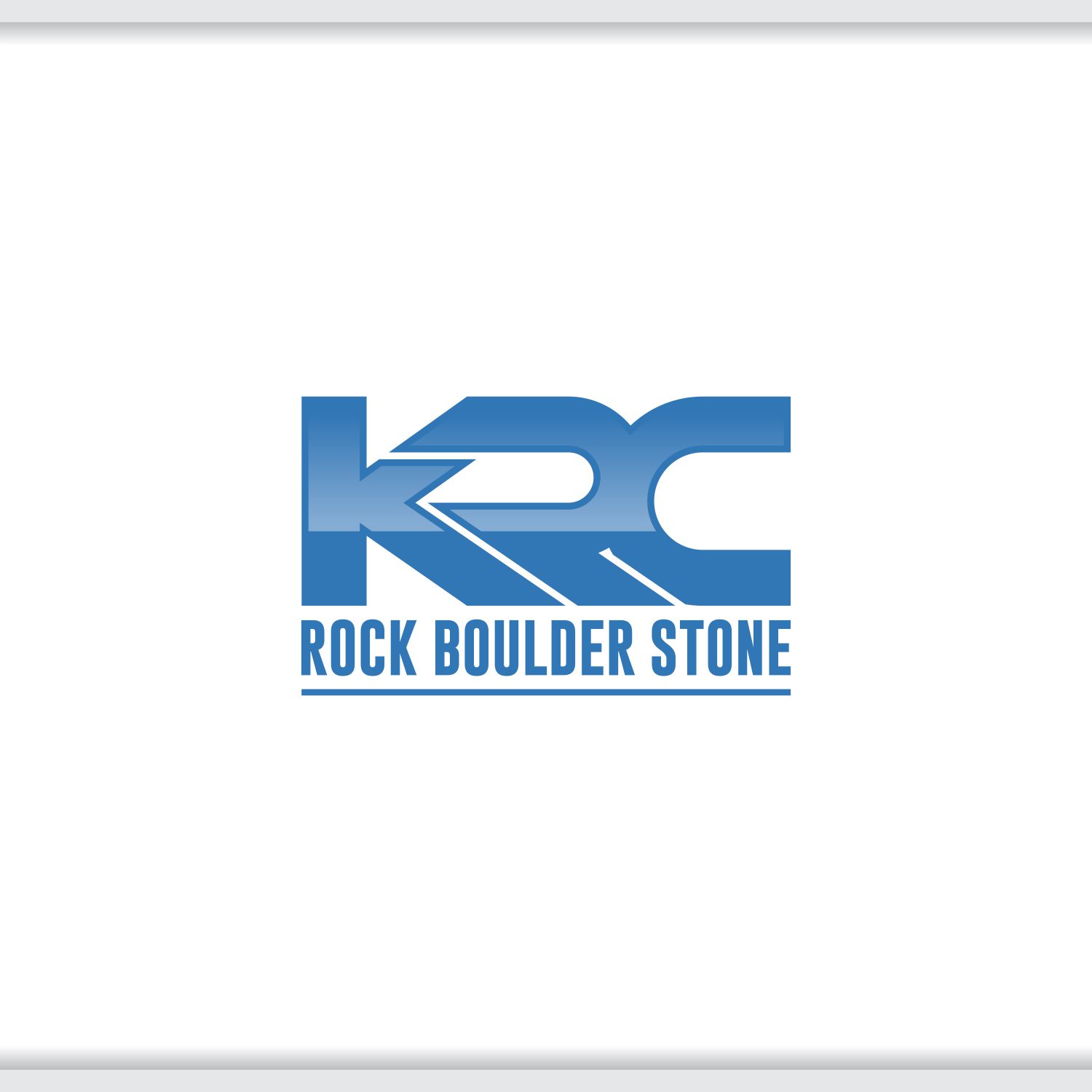 Modern, Upmarket, Business Logo Design for KRC Rock Boulder Stone by ...