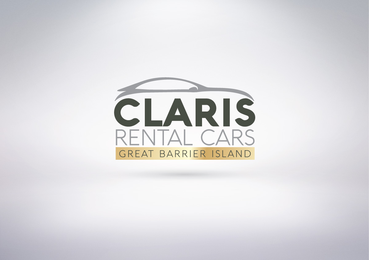 Elegant, Playful Logo Design for Claris Rental Cars Great Barrier ...
