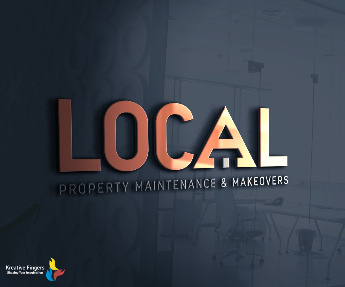 Bold, Colorful, Property Maintenance Logo Design for LOCAL Property ...