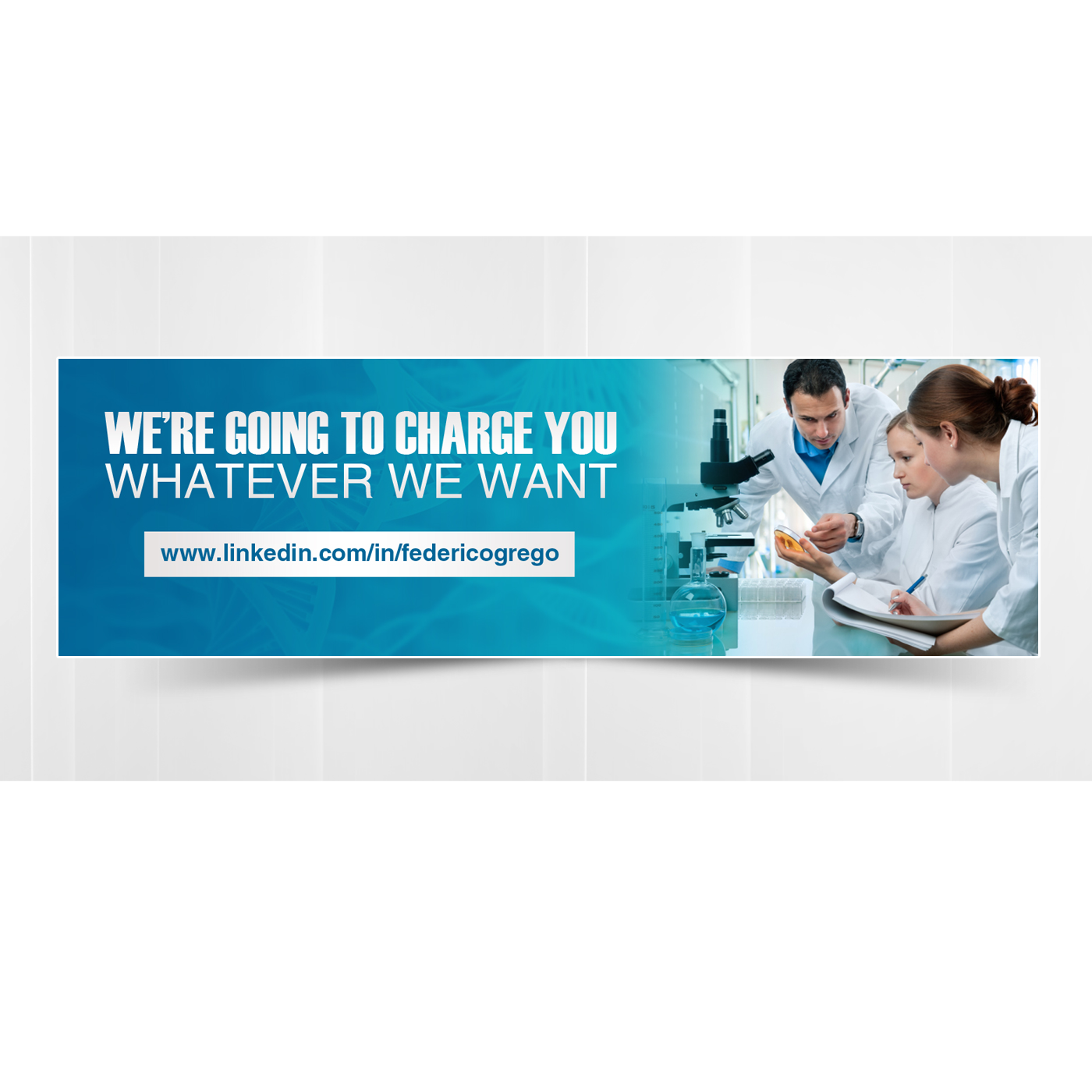 Professional, Upmarket, Biotechnology Banner Ad Design for a Company by ...