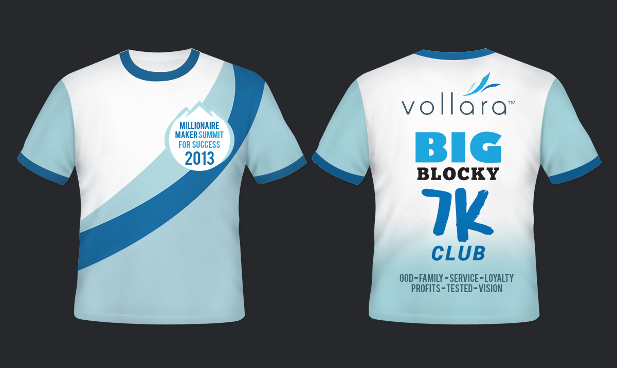 Bold, Upmarket, Leadership T-shirt Design for Seventh Success by Phuong ...