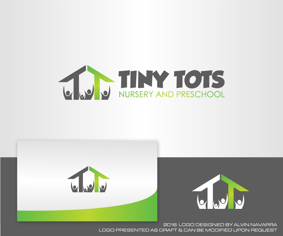 Elegant, Playful, Childcare Logo Design for Tiny Tots Nursery and ...